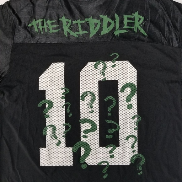 The Riddler | Shirts | The Riddler Sport Jersey Licensed Dc Comics ...